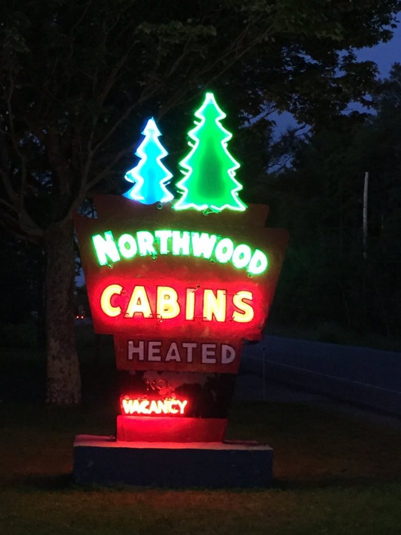 Signs, signs, everywhere there's a sign... - Northwood Cabins